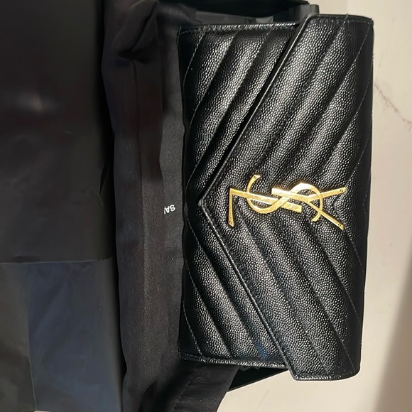 Yves Saint Laurent | Bags | The Ysl Cassandre Wallet | Poshmark
